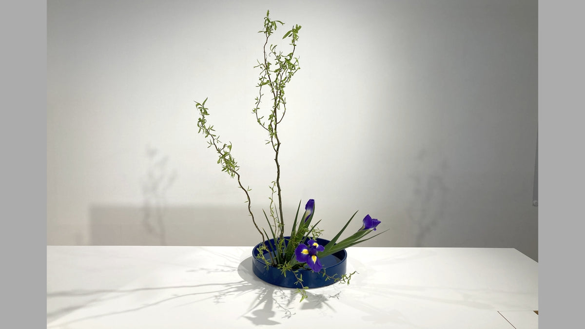 1-1 Basic Upright Style Moribana / Koei Sawada – anytime SOGETSU